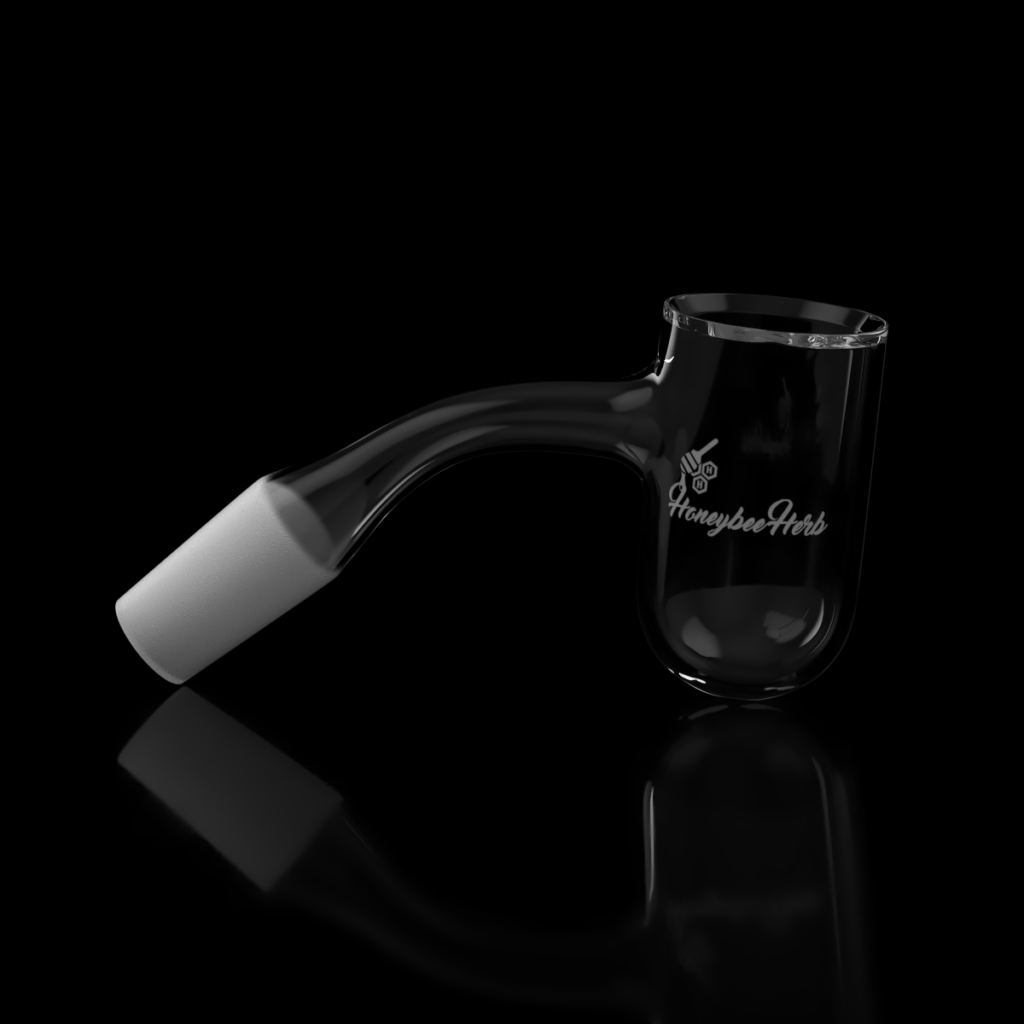 HONEY BEVEL DEEP BOWL QUARTZ BANGER - 45° DEGREE | BL - Canna Box